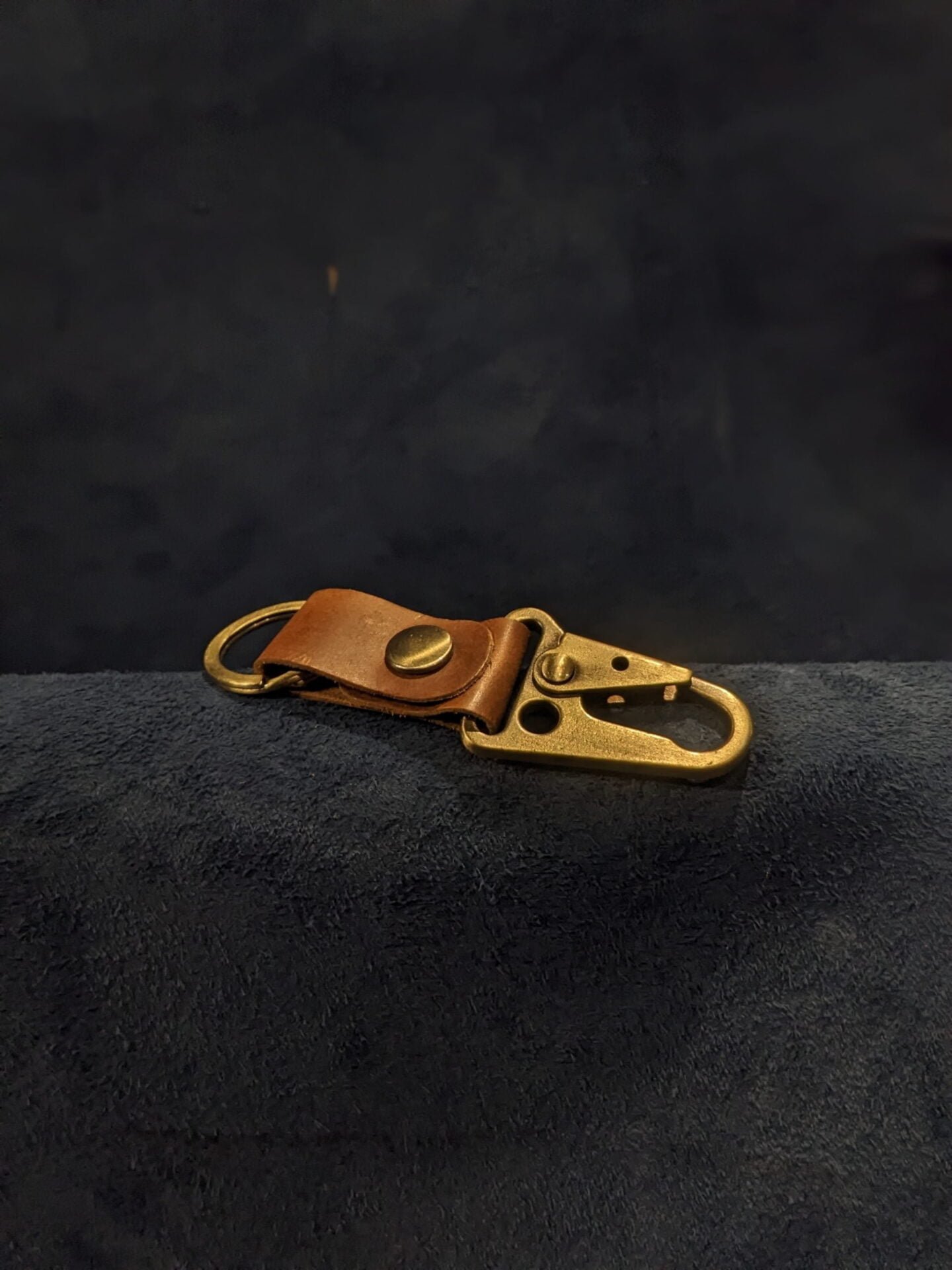 TANWOOD Golden Buckle Keychains with Loop - Tanwood Leather