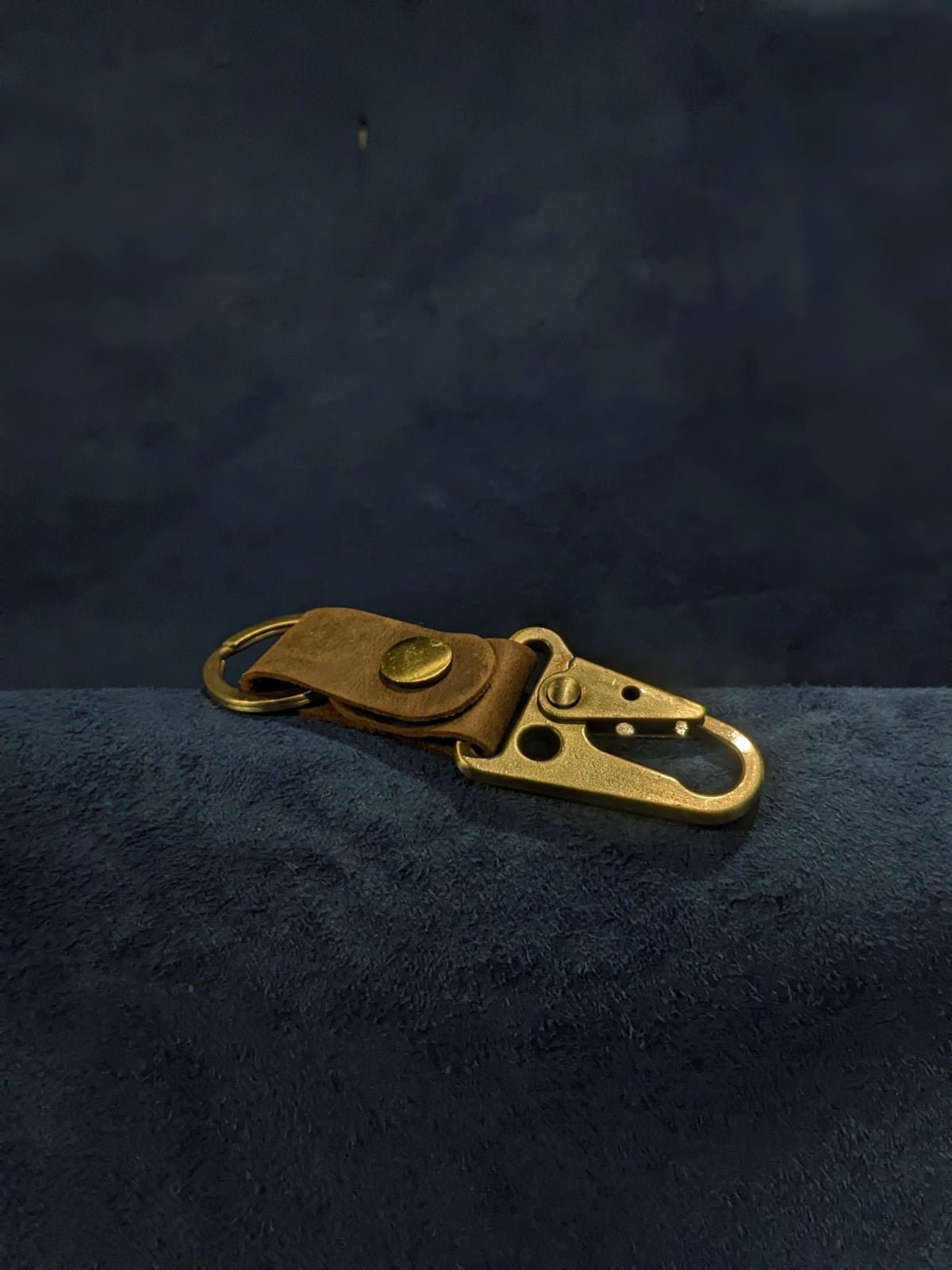 TANWOOD Golden Buckle Keychains with Loop - Tanwood Leather